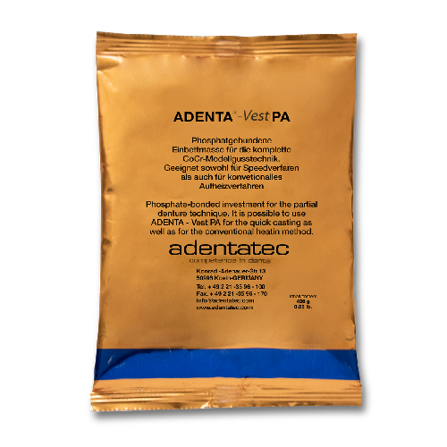 ADENTA-Vest PA Sobre 400g. ( 50 ) - GeoTec Dental